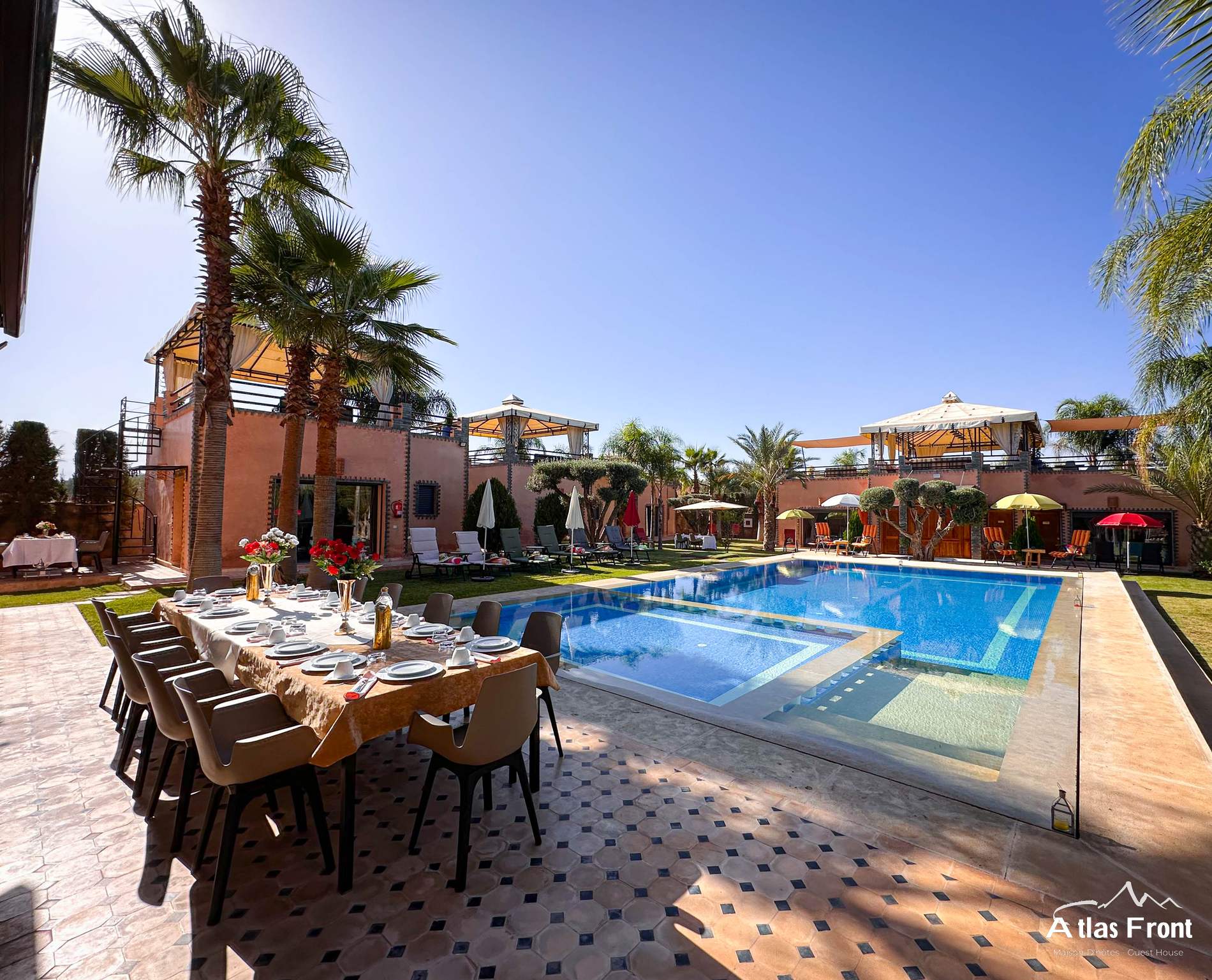 Galerie - Atlas Front Marrakech - Villa d'hôtes